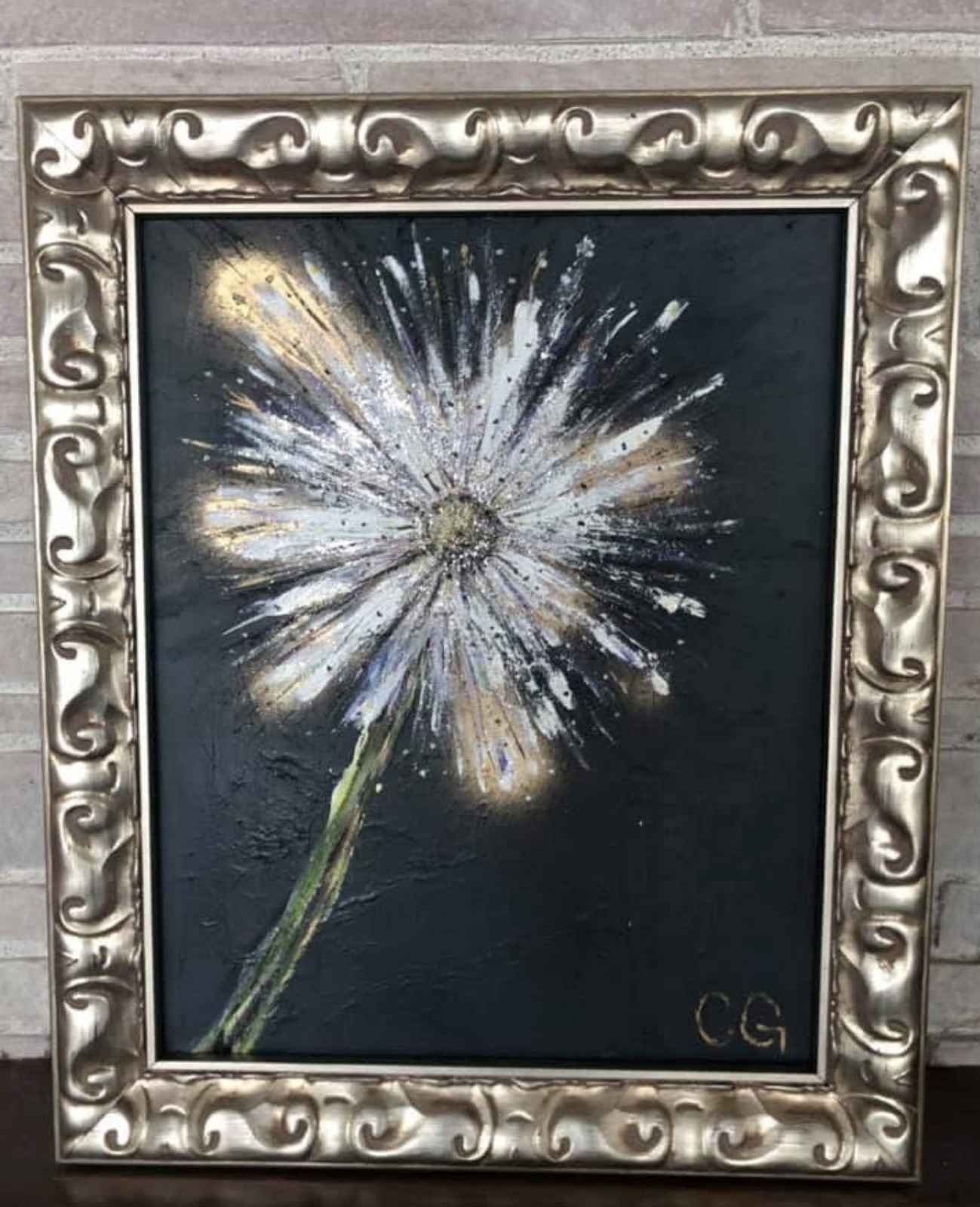 Midnight spark | Casey Gardner's Acrylic Paintings